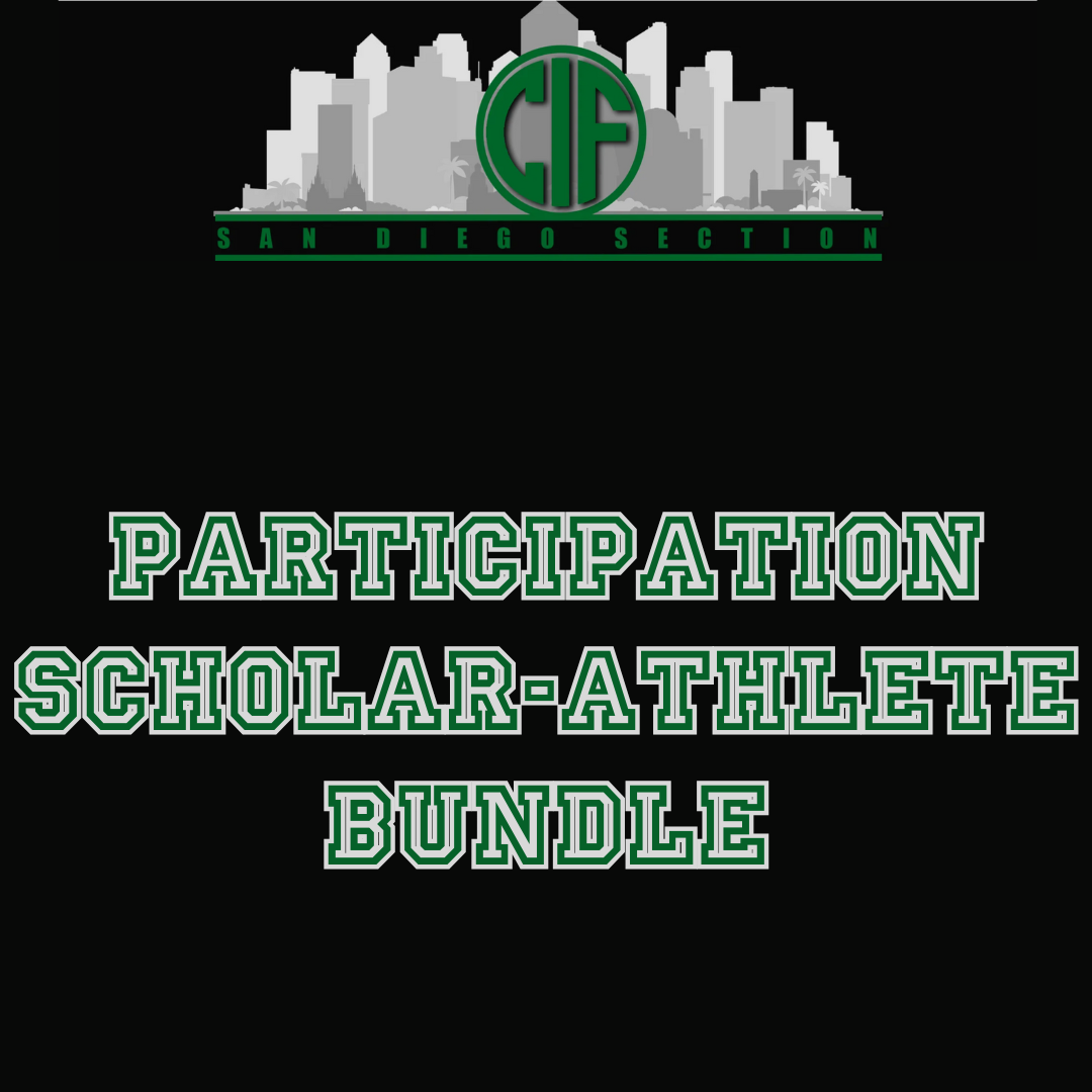 Participation/Scholar Athlete Bundle – CIF San Diego Section Online Store