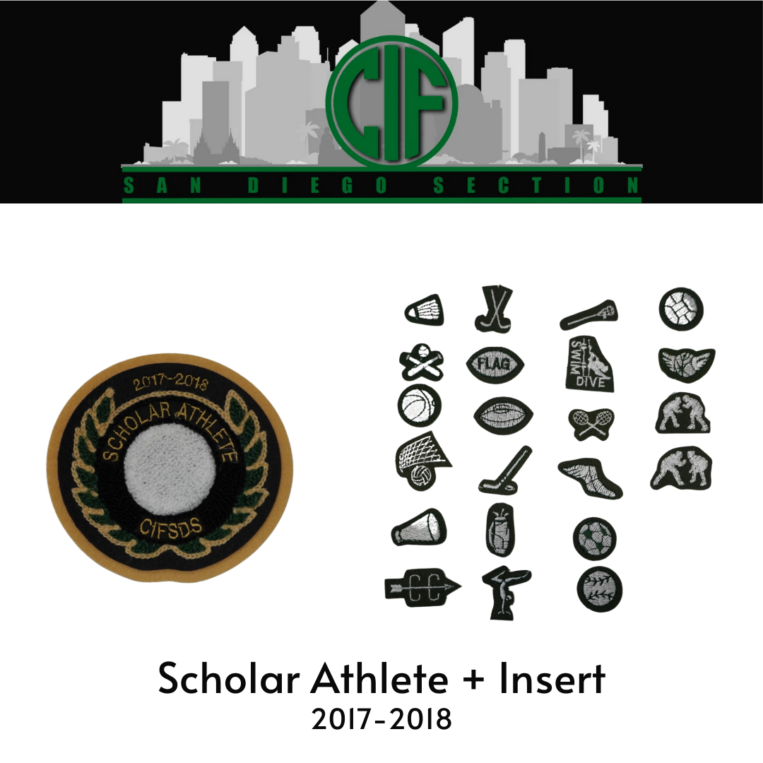 Academic Patches – CIF San Diego Section Online Store