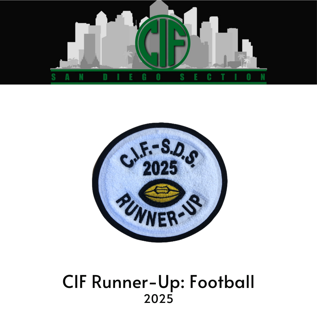 CIF Runner Up: Football 2025 – CIF San Diego Section Online Store